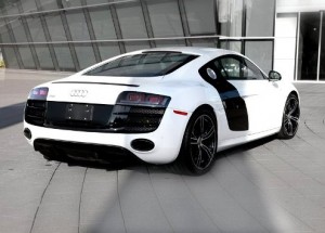 White AUDI R8 EXCLUSIVE SELECTION