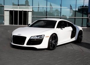 White AUDI R8 EXCLUSIVE SELECTION