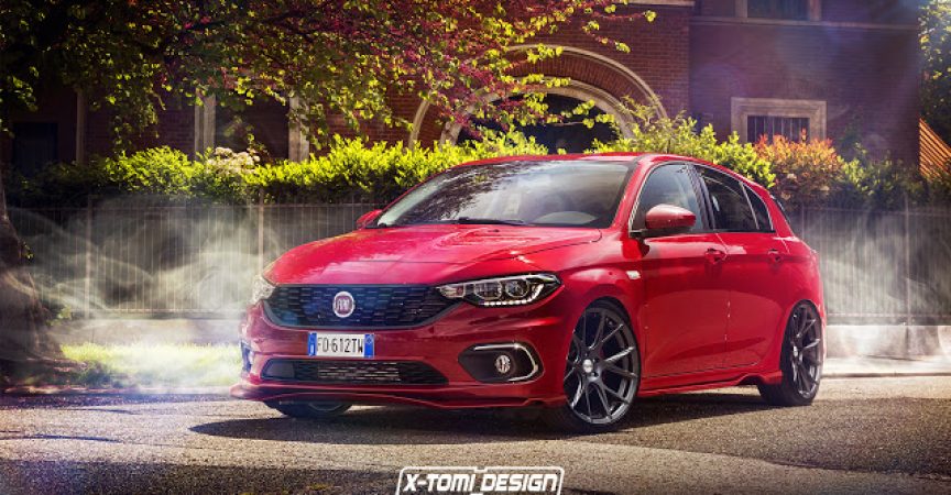 FIAT TIPO tuning render by X-TOMI